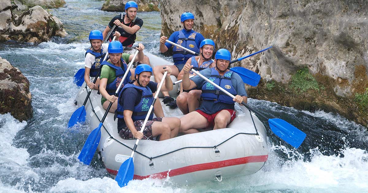 Rafting on Cetina River with Transfer from Split / Only 47 ...
